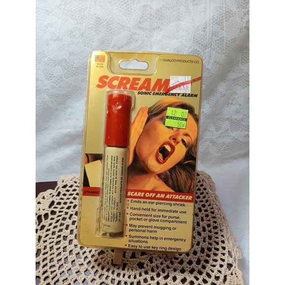 Qualco | Other | Vintage Screamer Sonic Emergency Alarm Attacker ...
